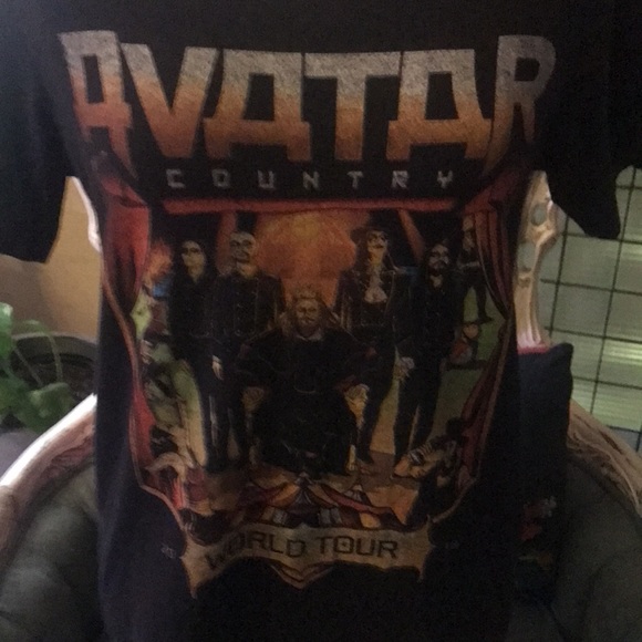 Shirts | 218 Avatar Rock Band Tour Graphic Tshirt | Poshmark
